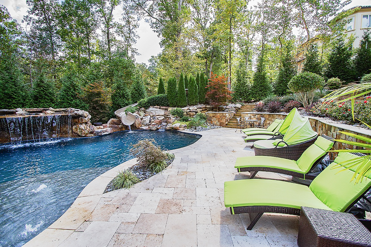 Cary, NC Custom Pool & Hardscape Installation